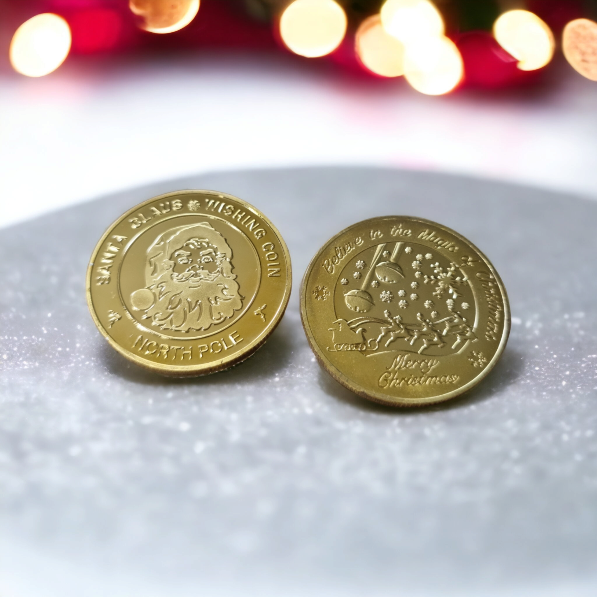 Santa Claus Wishing Coin